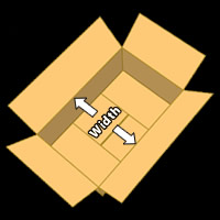 All dimensions should be entered as inches.